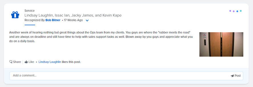 How to Share Recognition Posts