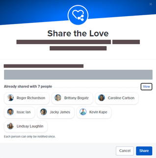 How to Share Recognition Posts