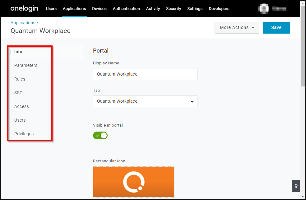 OneLogin SAML SSO Setup With Quantum Workplace