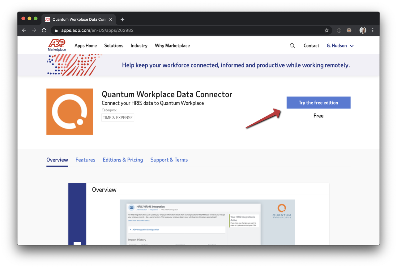 How to establish your HRIS integration with ADP Workforce Now®