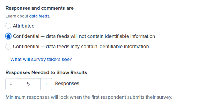 What is the Minimum Response Threshold?