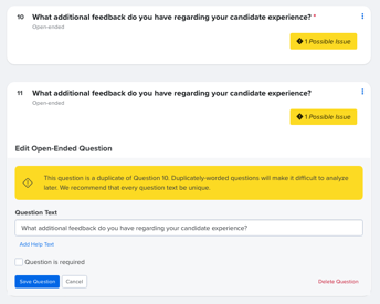 Survey Quality Checks