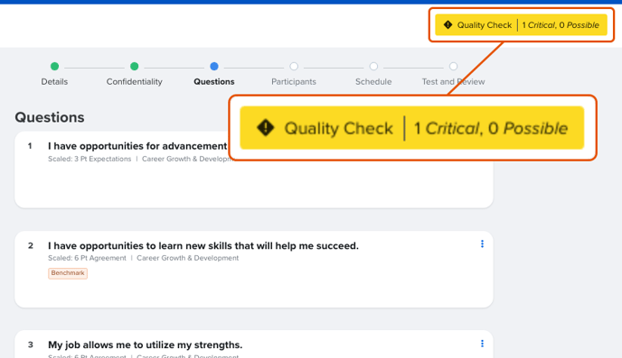 Survey Quality Checks