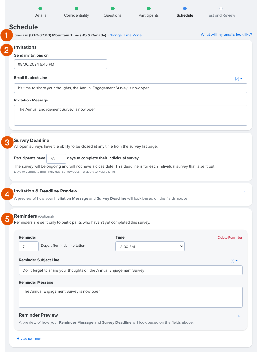 Launch an Engagement Survey