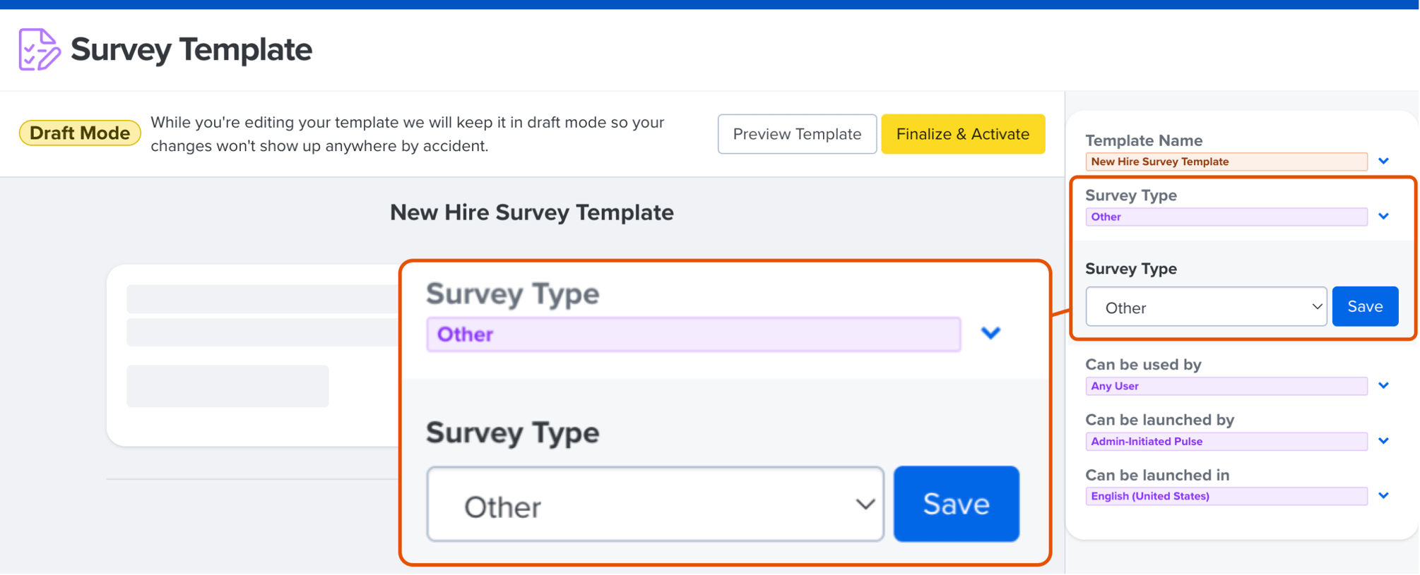 Survey Types
