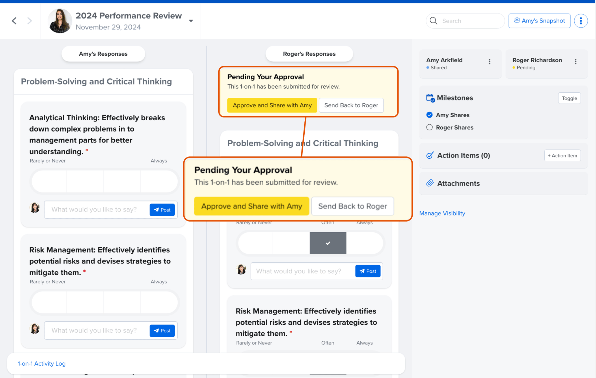 Performance Review Approval Process