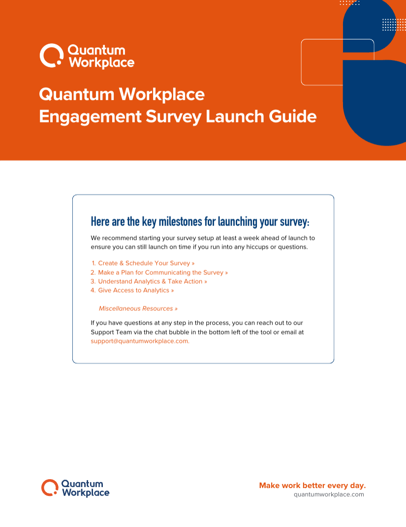 Engagement Survey Launch Guide