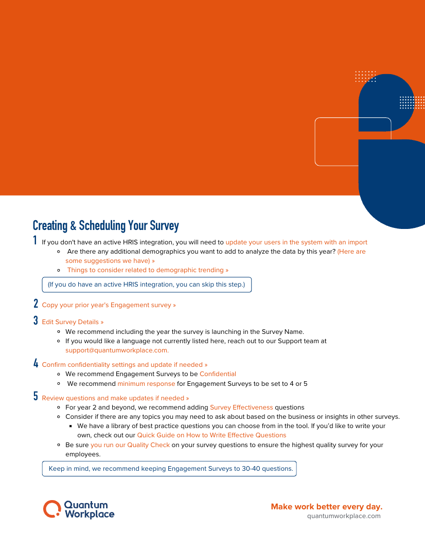 Engagement Survey Launch Guide