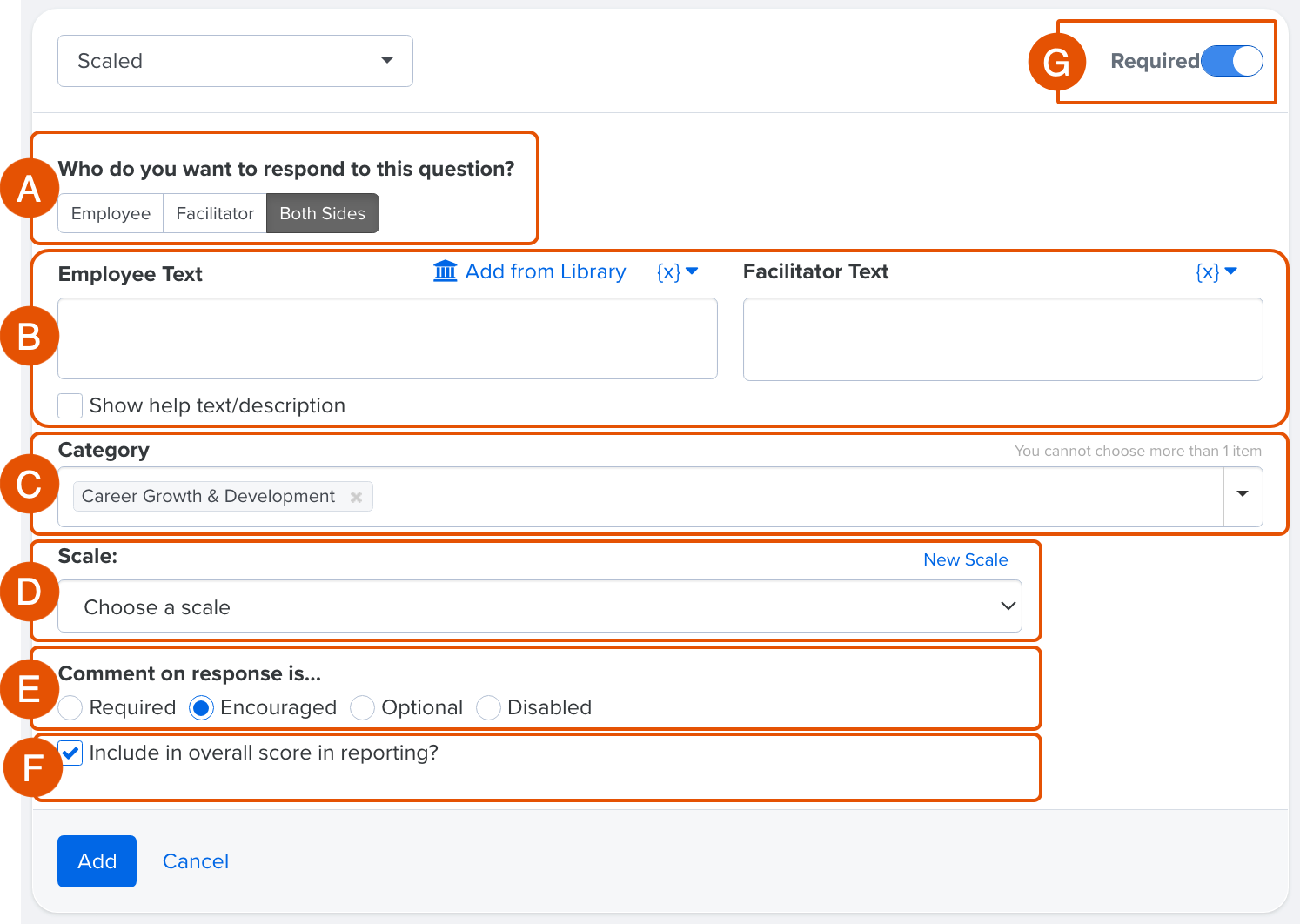 1-on-1 & Performance Review Question Types