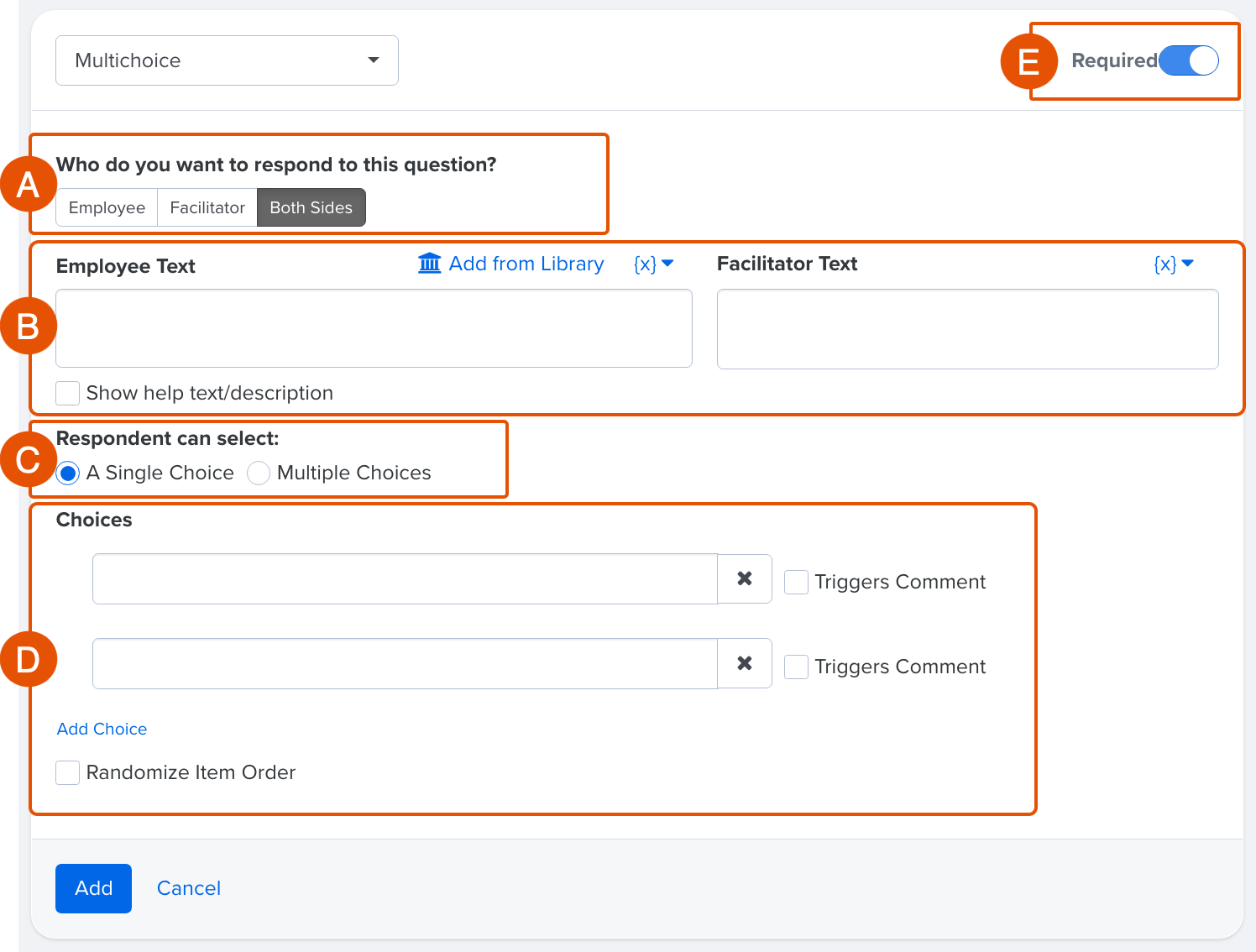 1-on-1 & Performance Review Question Types