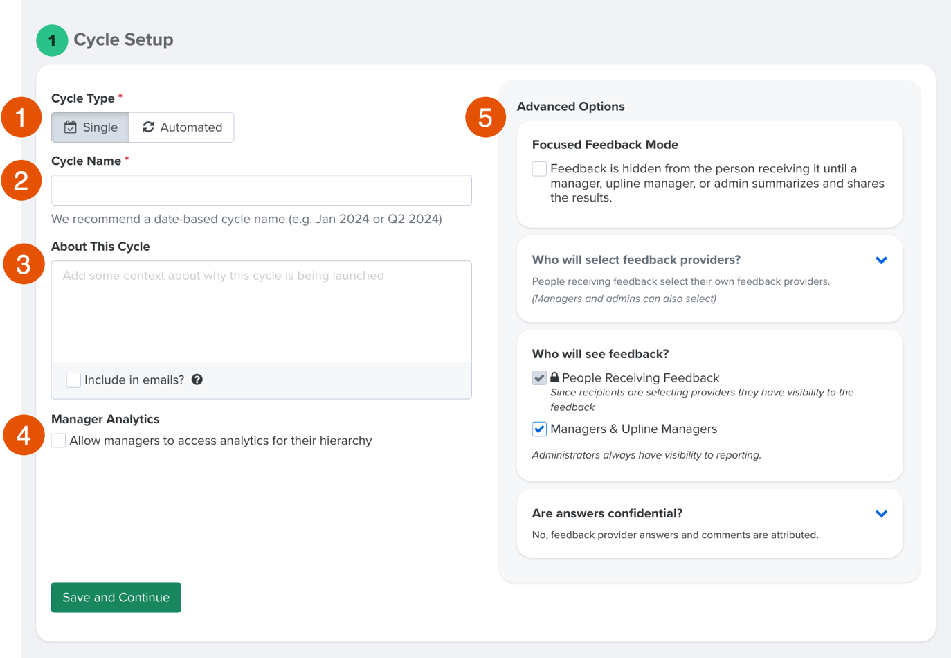 Launch a Focused Feedback Cycle