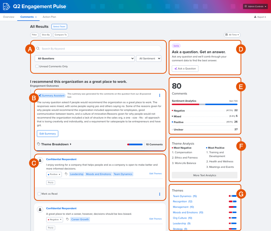 Engagement Survey Analytics: All Reports