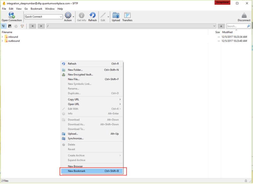 How to Access Your SFTP Site Manually
