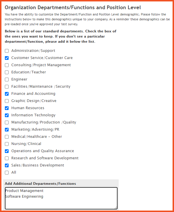 How to Customize your Best Places to Work Survey (for New Customers)