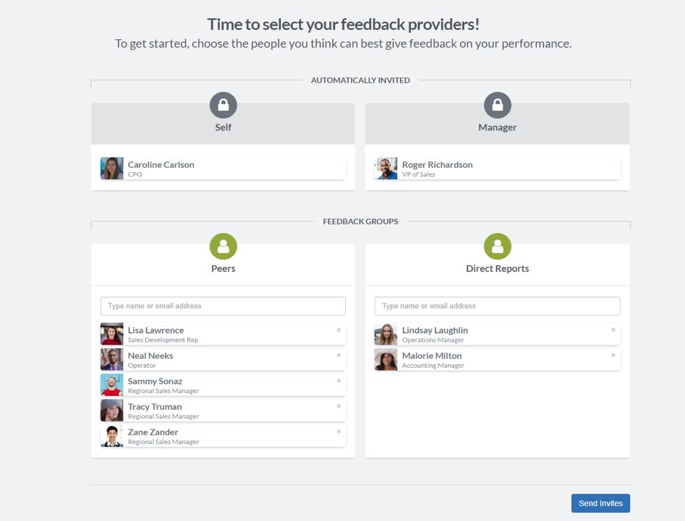 How to Select Feedback Providers for Yourself or a Direct Report