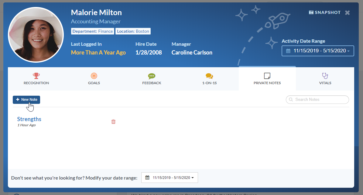 How to Use Private Notes