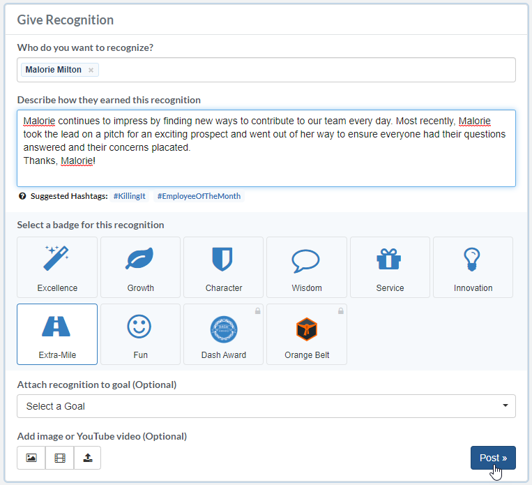 How to Use Recognition