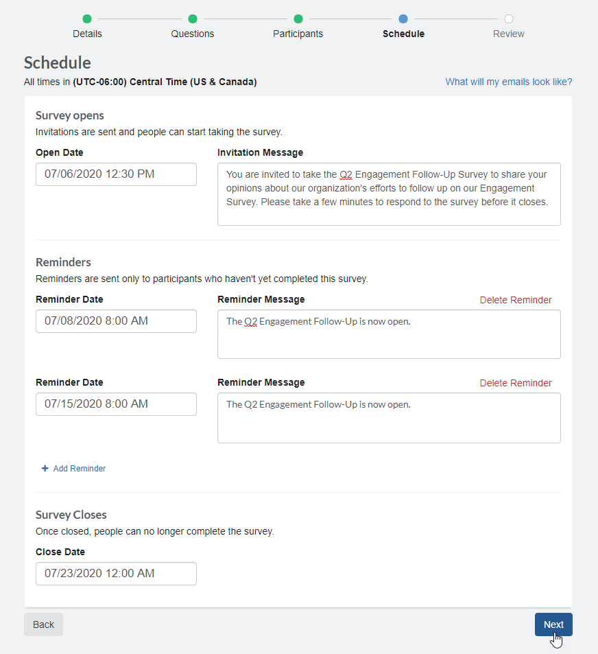 How to Launch a Survey using the New Survey Creator (BETA)