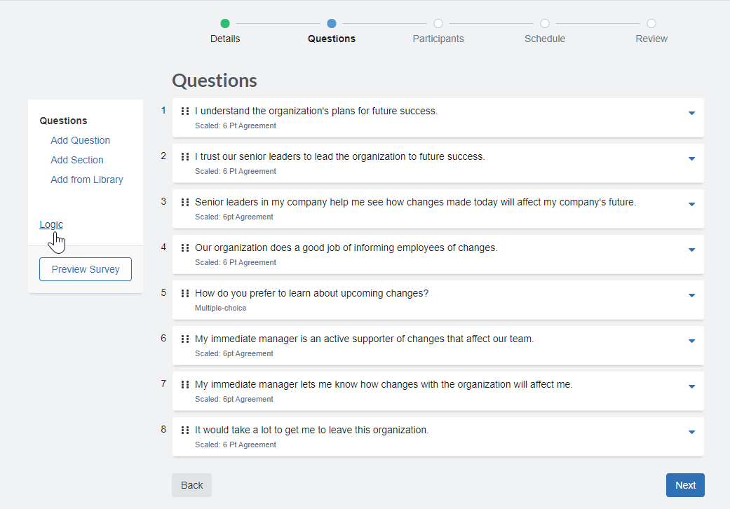How to Add Survey Logic