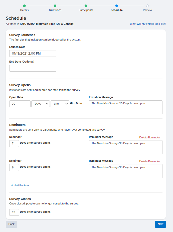 How to Launch an Automated Survey