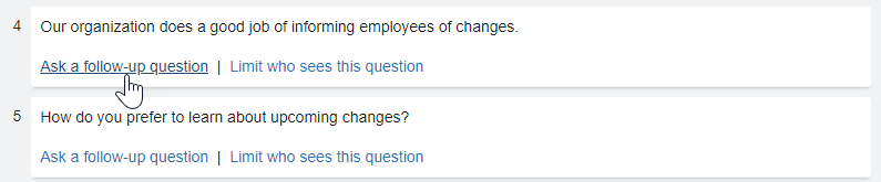 How to Add Survey Logic