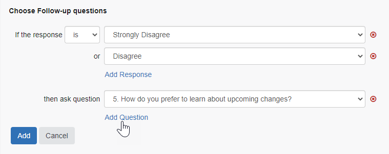 How to Add Survey Logic