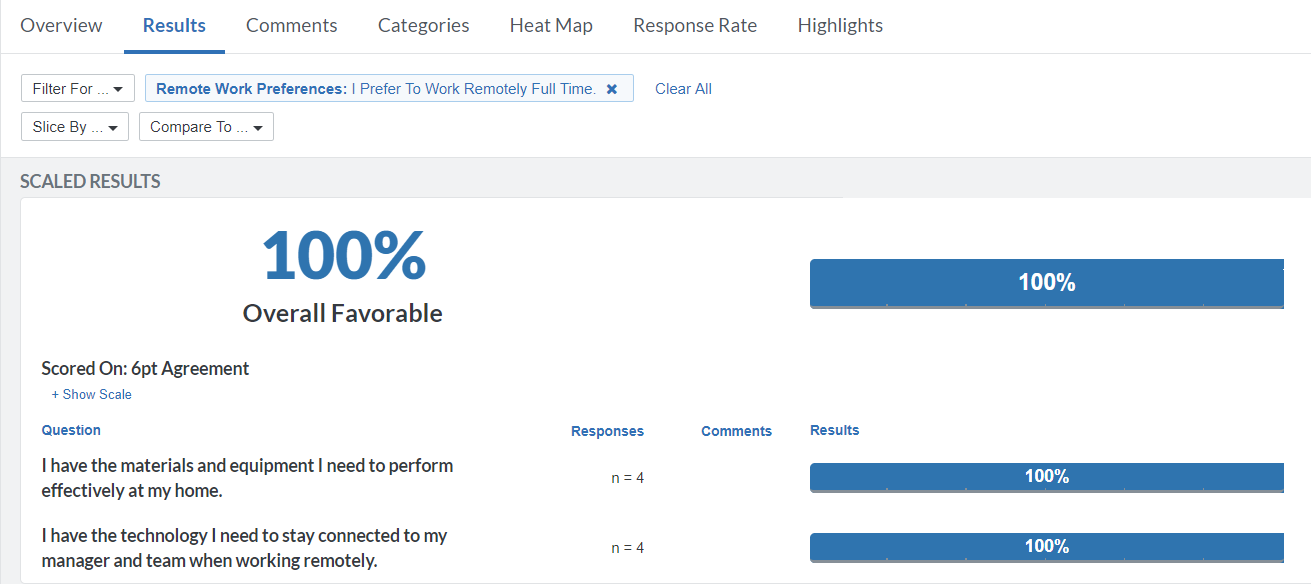 How to Slice and Filter your Data by Responses to Single-Choice Questions