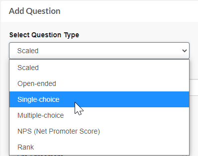 How to Slice and Filter your Data by Responses to Single-Choice Questions