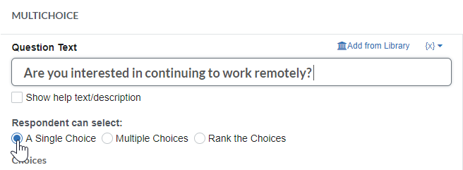 How to Slice and Filter your Data by Responses to Single-Choice Questions