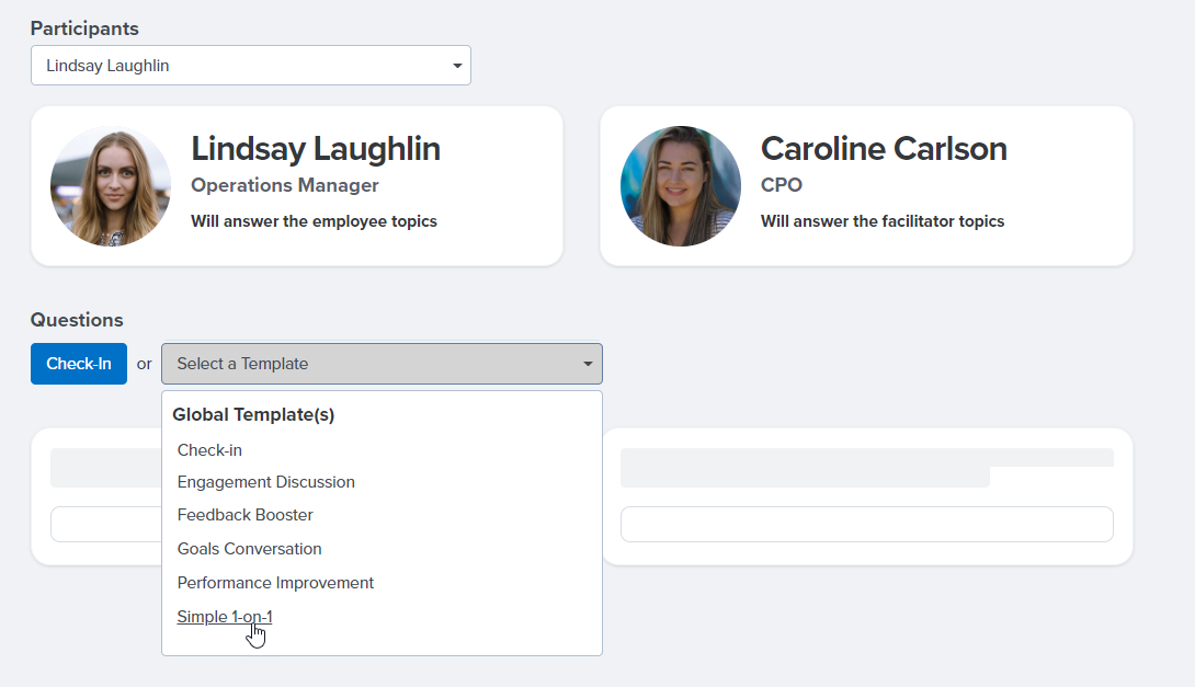 How to Start a New 1-on-1