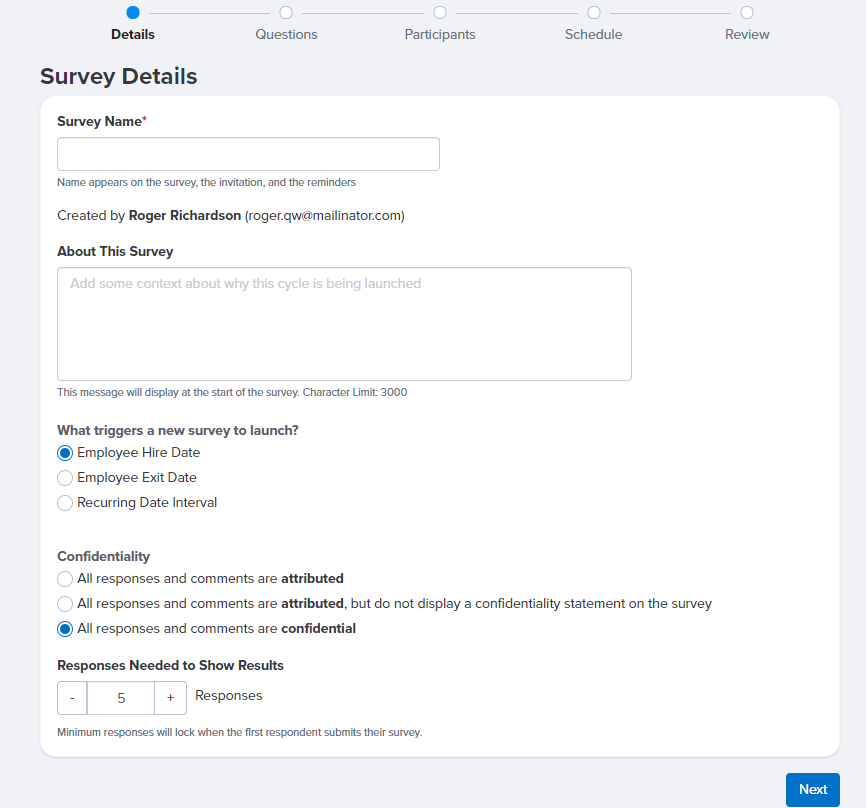 How to Launch an Automated Survey