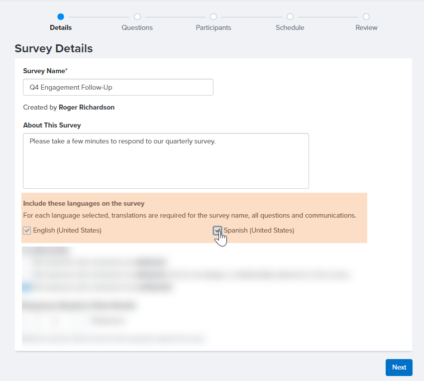 How to Launch a Survey